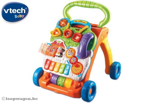 Vtech Babywalker oranje | Loopwagen.be