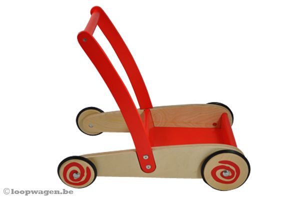 Simply for kids Retro rood | Loopwagen.be